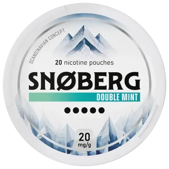 SNOBERG Double Mint 20mg – SnusBox